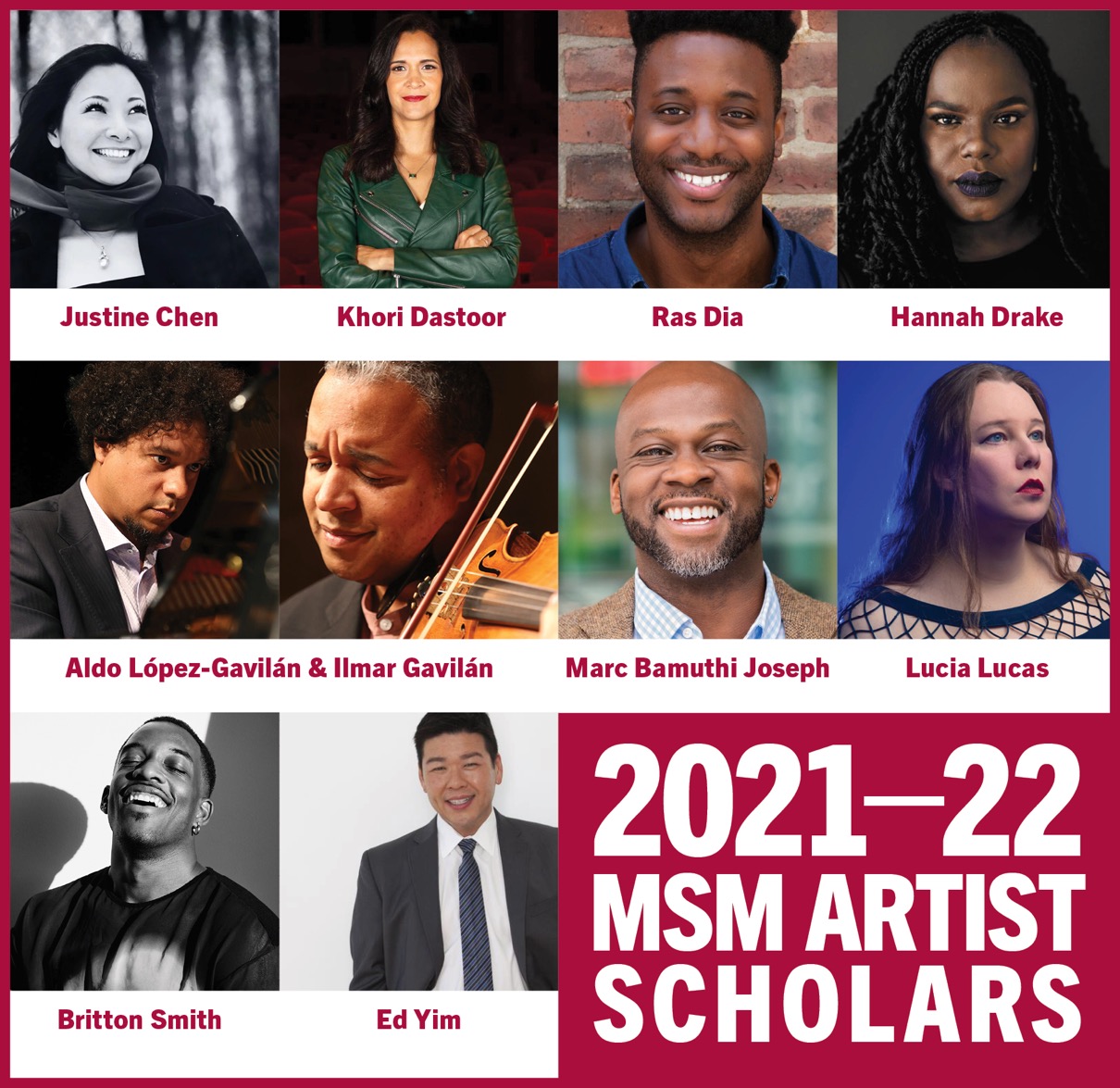 Manhattan School of Music Announces The 2021–22 Roster of ARTIST ...