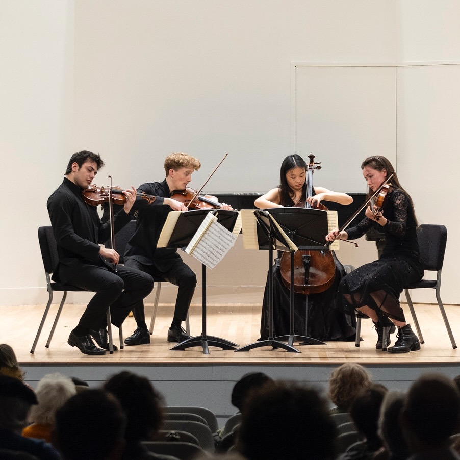 Meet the string quartets in the 2025 Robert Mann String Quartet Institute at MSM - Manhattan ...