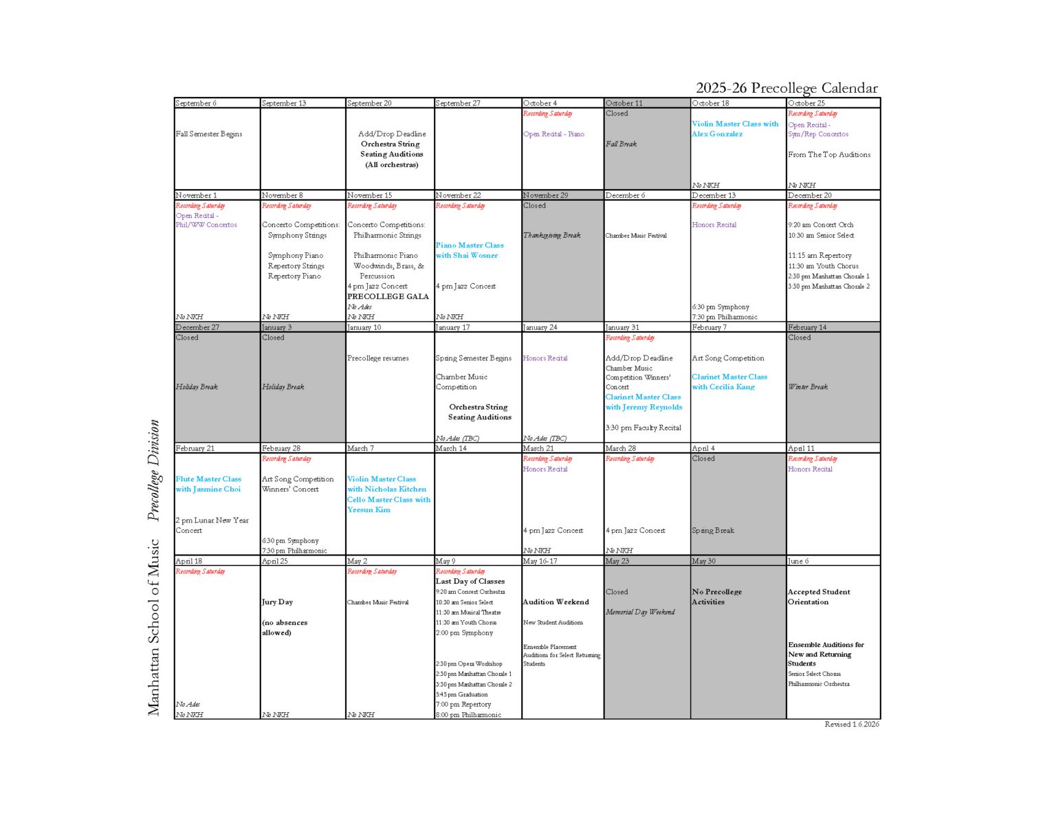 2025-2026-School-Calendar-rev.-1.6.2026 - Manhattan School of Music